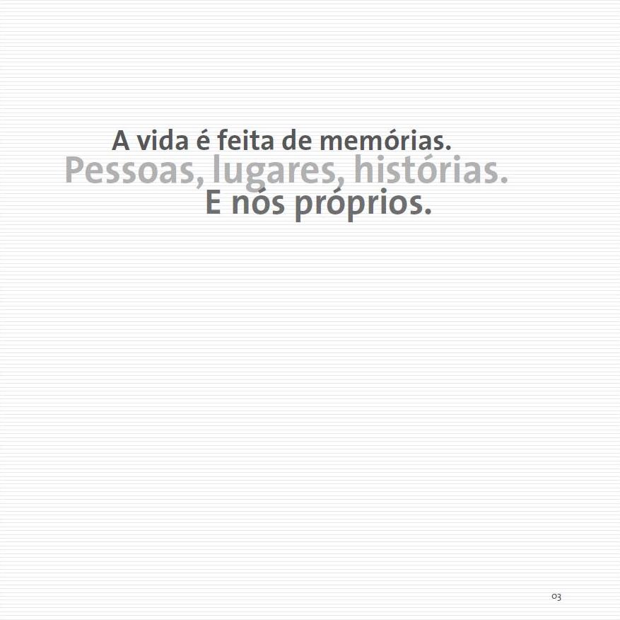 A vida é feita de memórias - Associação Alzheimer Portugal